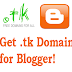 How to Setup Free .Tk Domain as Custom Domain for Blogger?