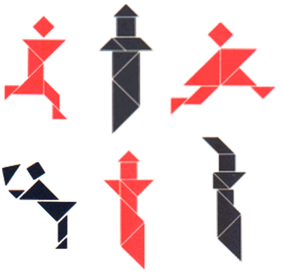 CORAZÓN DE LA LECTURA : El TANGRAM ... JUGUEMOS!