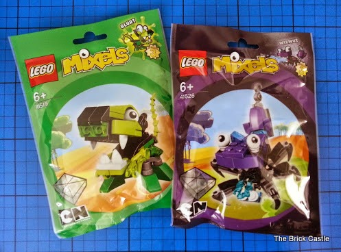 The Brick Castle: LEGO Mixels Series 3 Review - Glurt 41519 and Wizwuz ...
