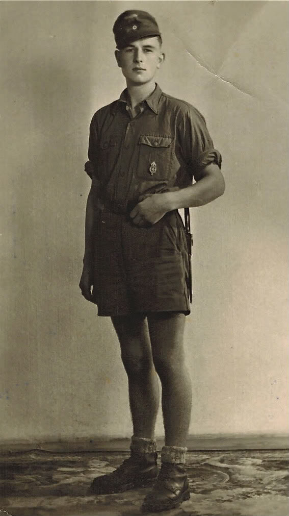 NAZI JERMAN: Foto Studio Afrikakorps / Prajurit Berseragam Tropis