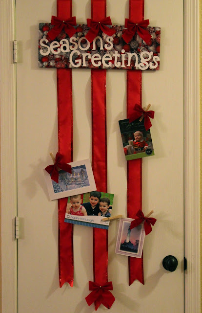 It's Written on the Wall: Christmas Cards Arriving? How to Display them ...