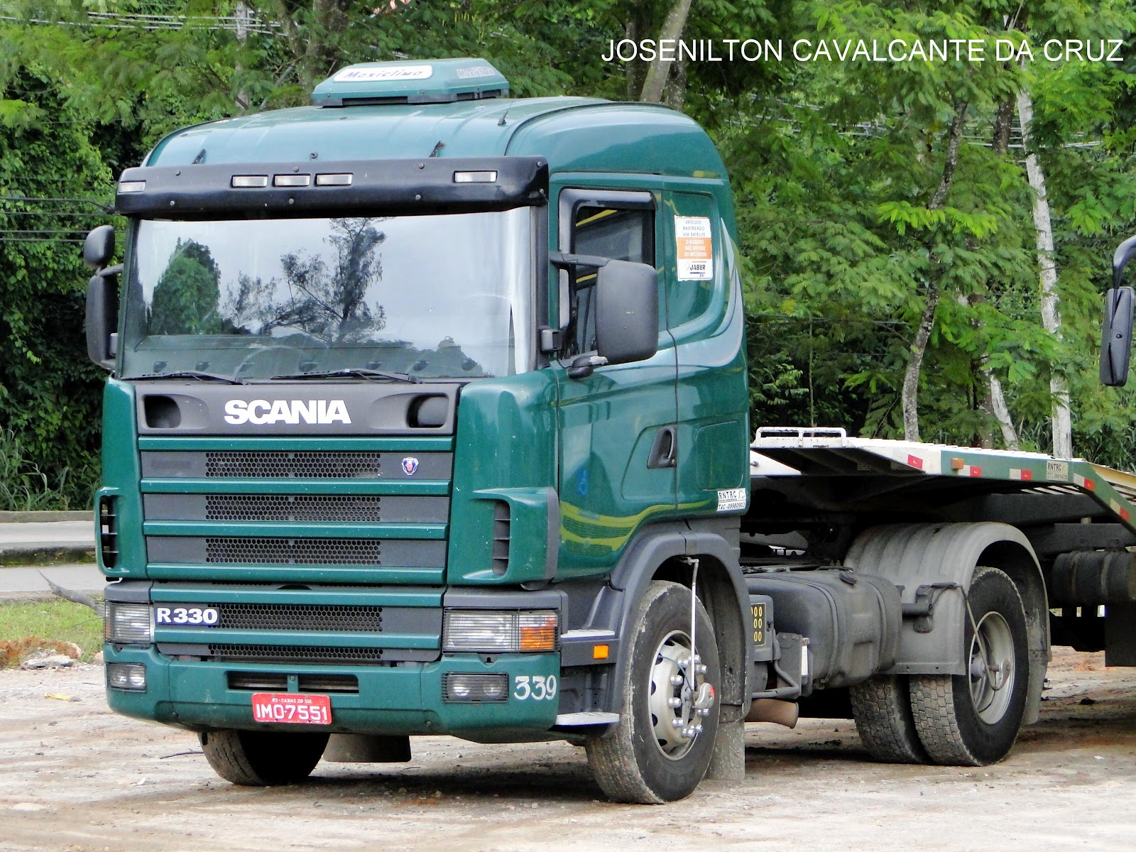 CAMINHÕES NA ESTRADA: Scania R330