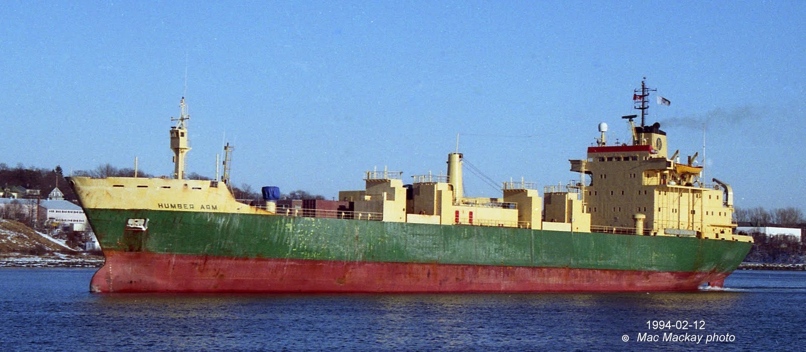 Shipfax: Bowater Mersey Paper Co