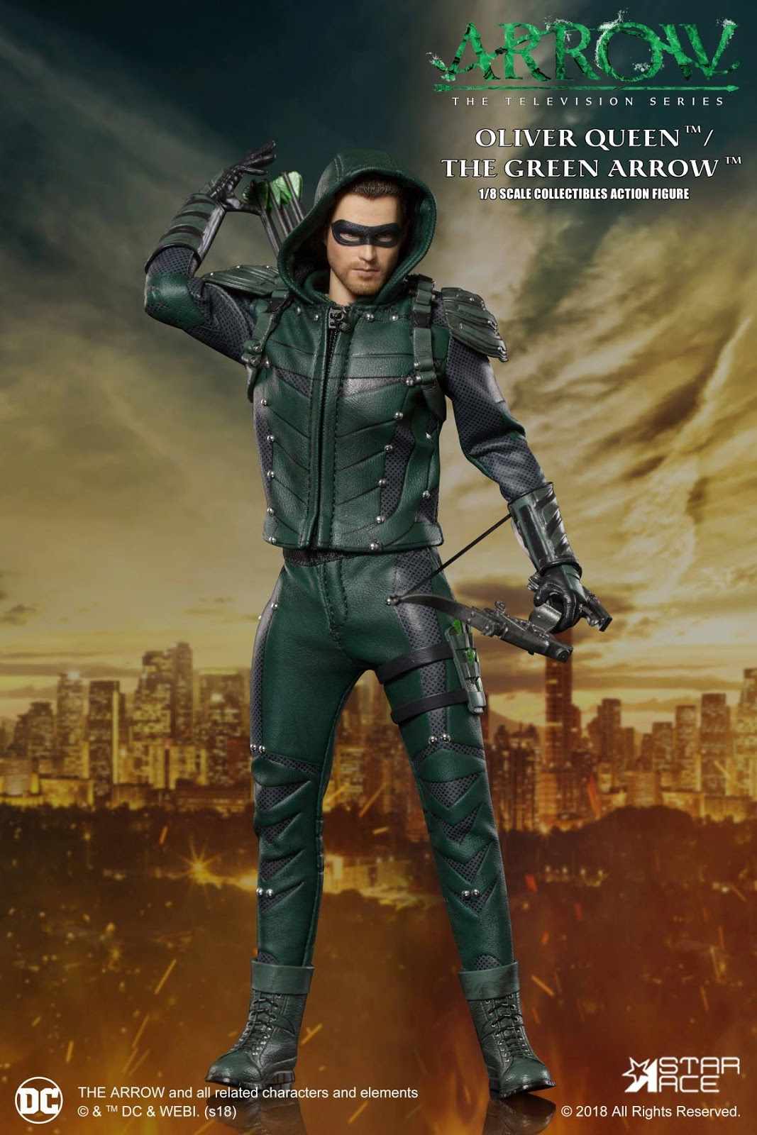 toyhaven: Star Ace Toys Limited 1/8th scale Stephen Amell as The Green ...