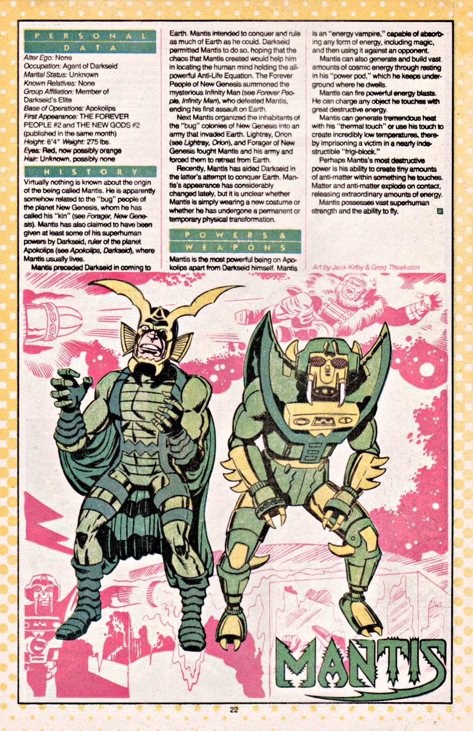 Rip Jagger's Dojo: Mantis!