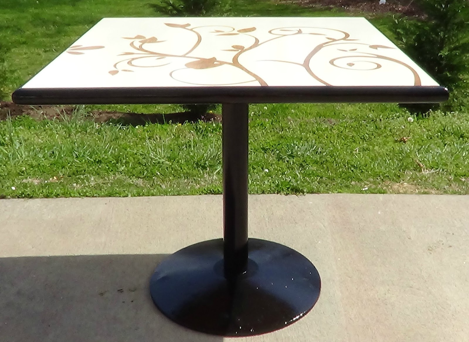 That's Not Junk...Refurbished Recycled Furniture: Restaurant Table