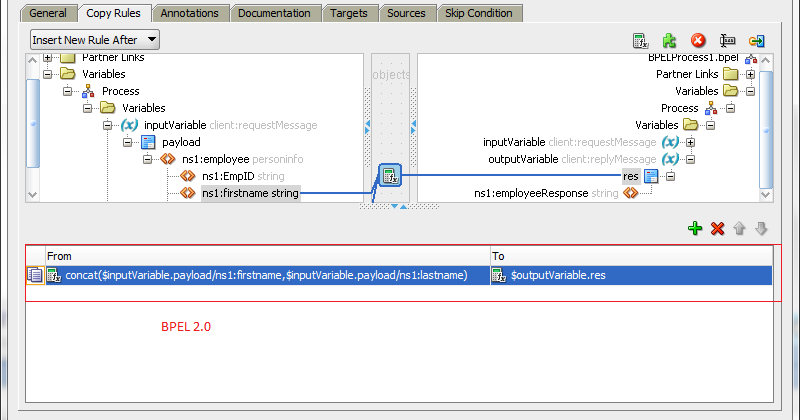 Biradar Shrikant Oracle Soa Blog Difference Between Bpel 1 1 And Bpel 2 0