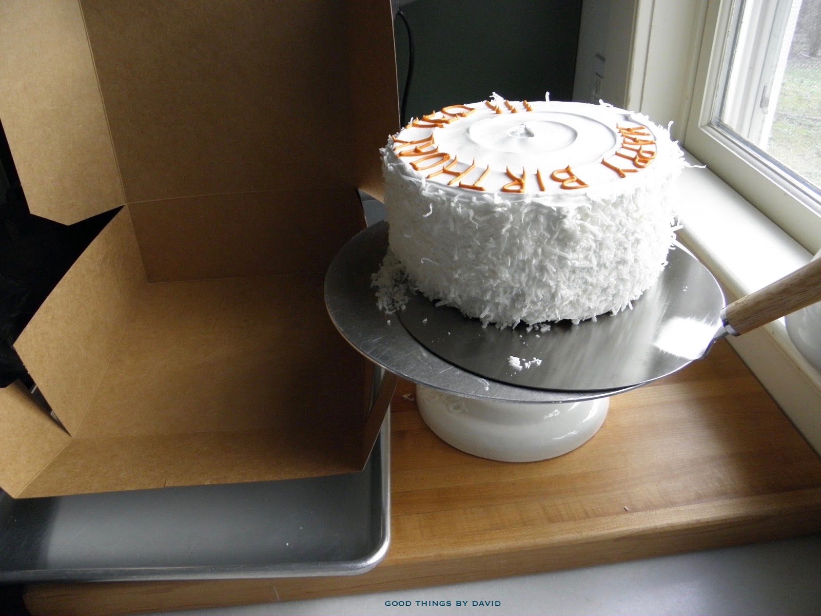 Coconut Birthday Cake