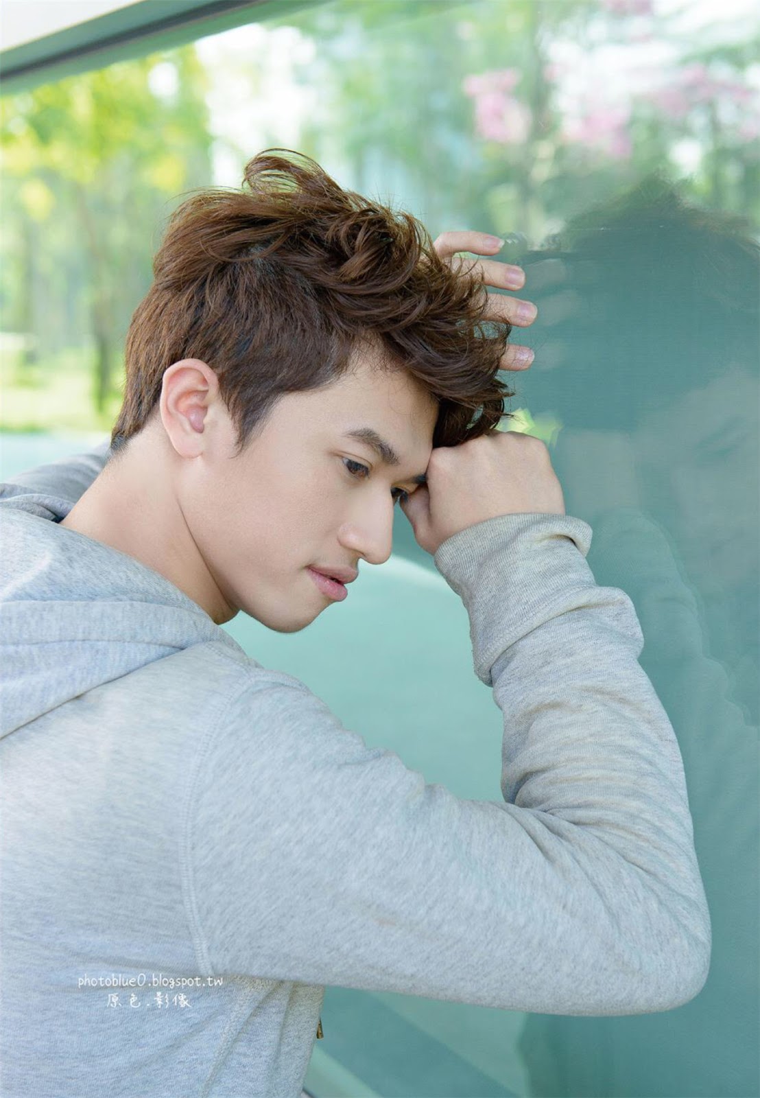 HOT MALE MODELS: Blue Man 23