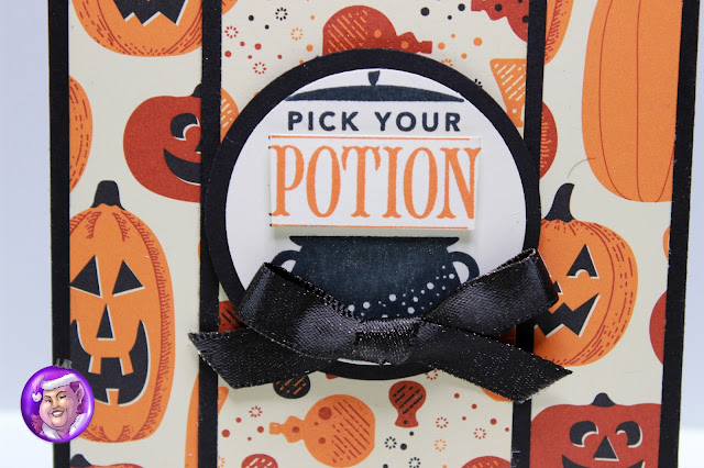 The Jolly Fat Elf: Pick Your Potion Halloween Card
