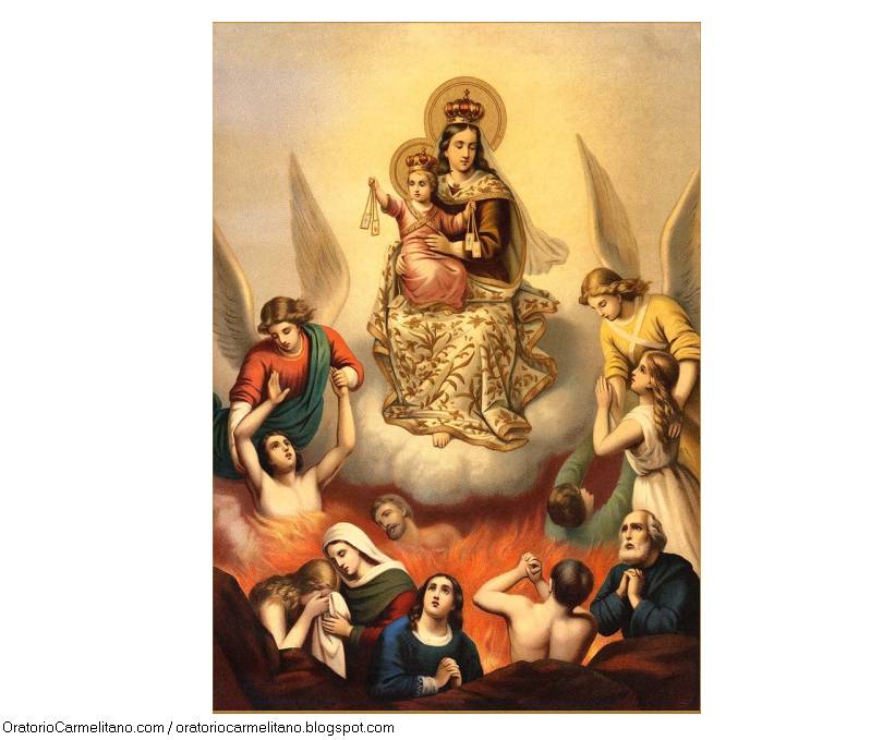 Oratorio Carmelitano: Novena por las ánimas del Purgatorio. Día cuarto Oratorio Carmelitano: Novena por las ánimas del Purgatorio. Día cuarto