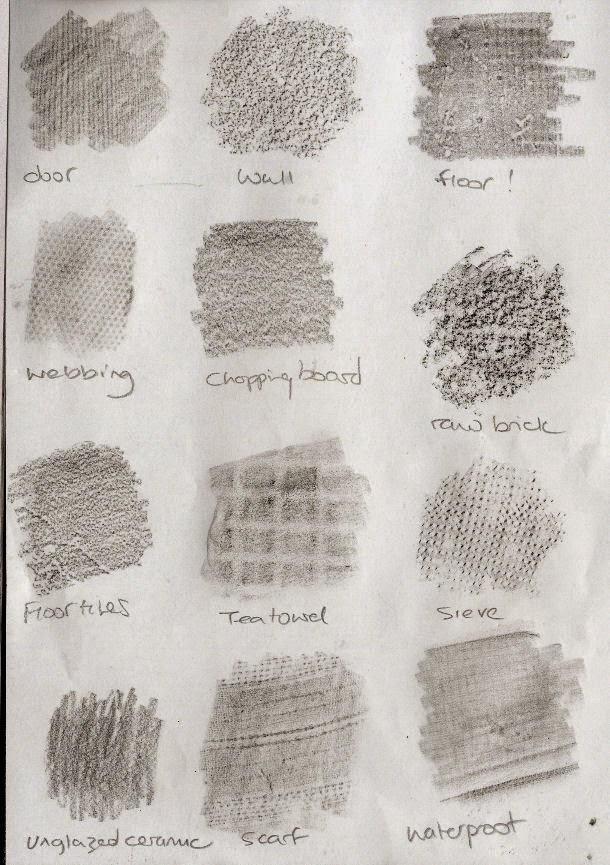 suburban sketches: Exercise - Experimenting with textures