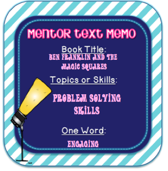 The Short and Sassy Teacher: Mentor Math Text: Ben Franklin and the ...