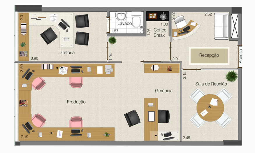 Salas Comerciais no Morumbi
