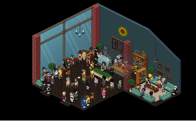 Cafeteria Habbo Hotel