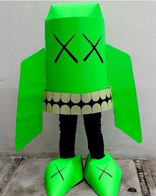 J.ME. (￣ε(#￣): Fan Made Kaws Halloween Costume