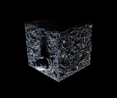 The Great Canadian Model Builders Web Page!: Borg Cube And Sphere From ...