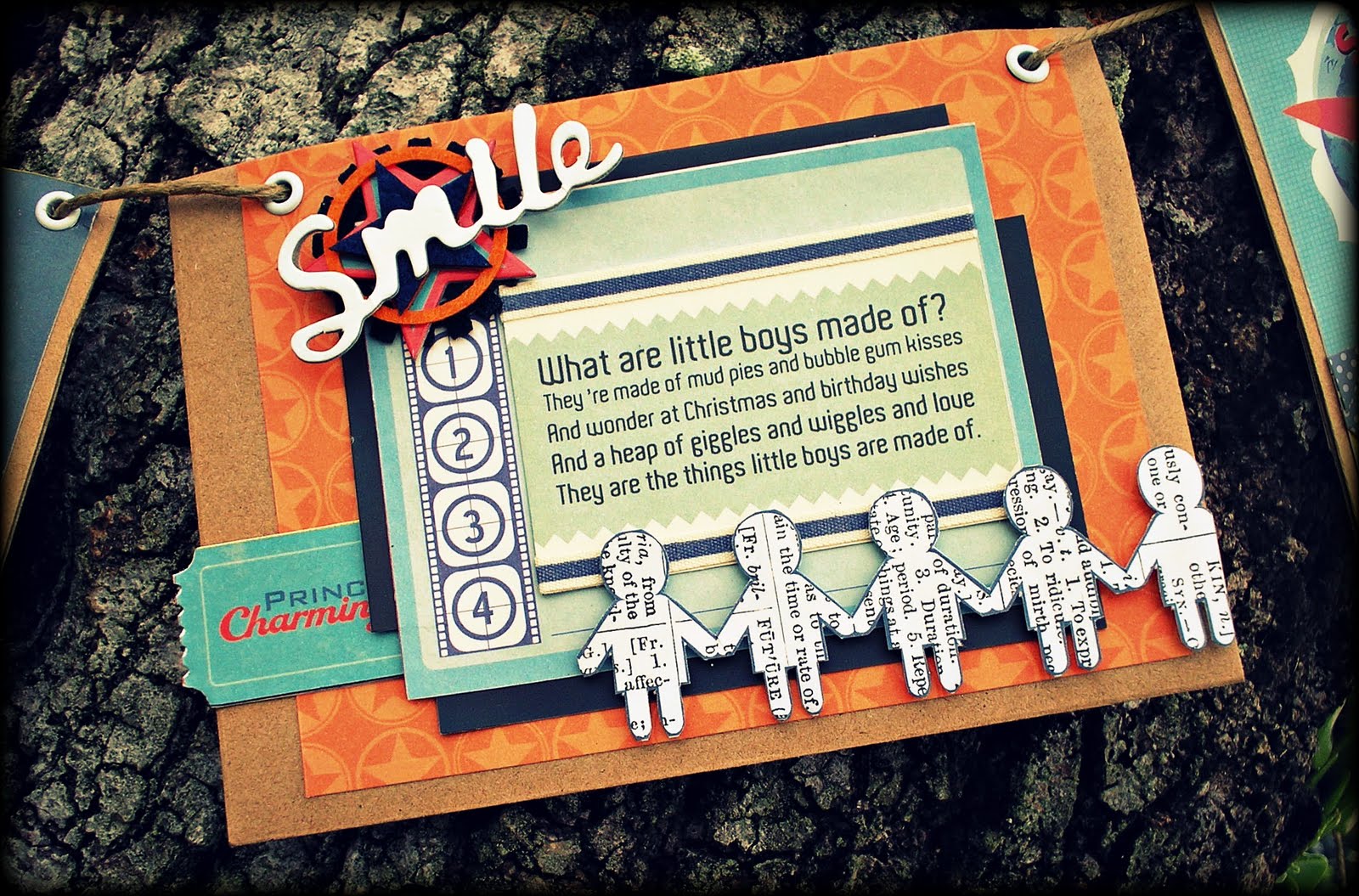 Artfull Crafts: Sandy - Paper Boy Banner