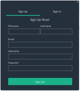 Login UI using Bunifu Framework tools in Csharp - code4dev