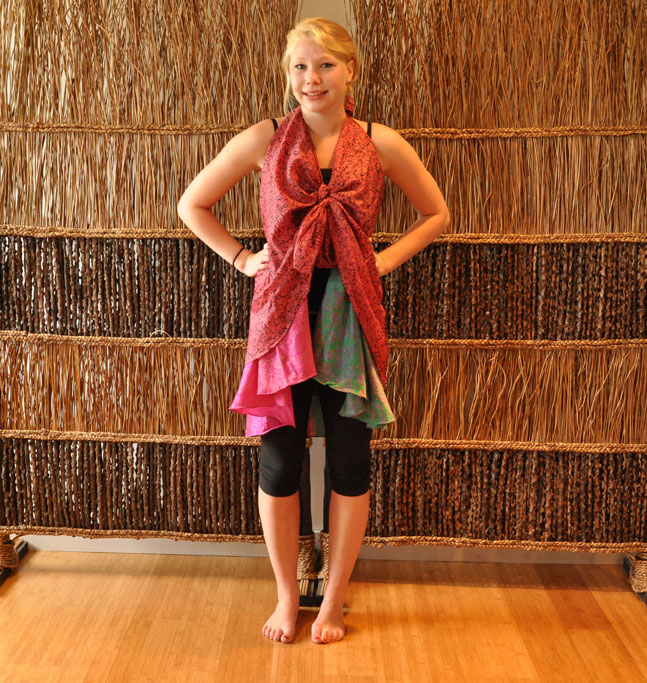 Adventures with Mexicali Blues: Magic Skirt Style Tutorial: Flowing Vest
