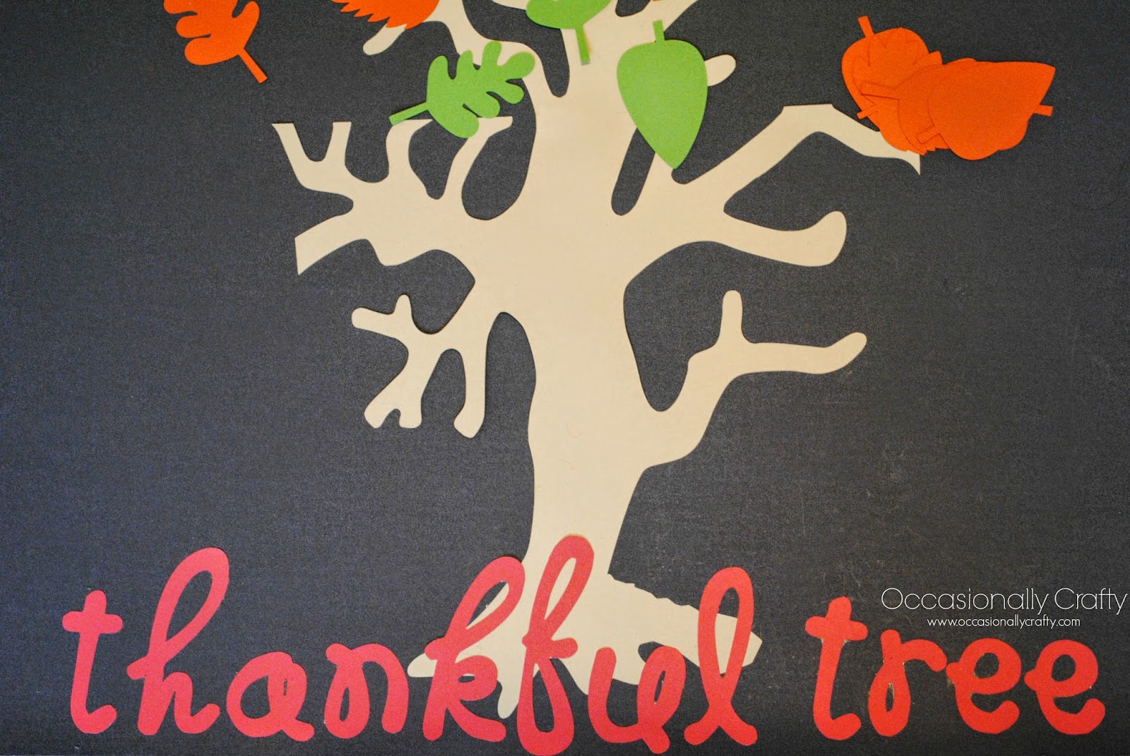 Thankful Tree | Occasionally Crafty: Thankful Tree