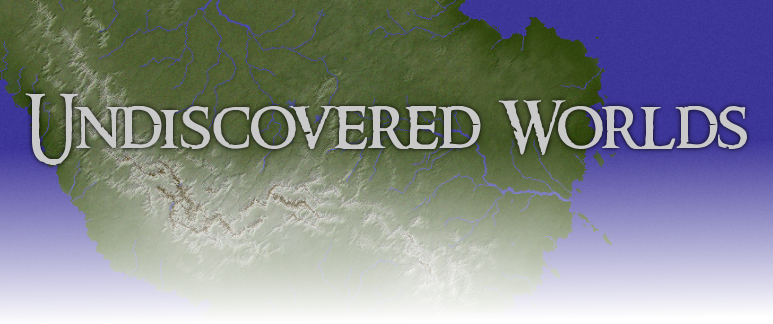 Undiscovered Worlds: Welcome to Undiscovered Worlds