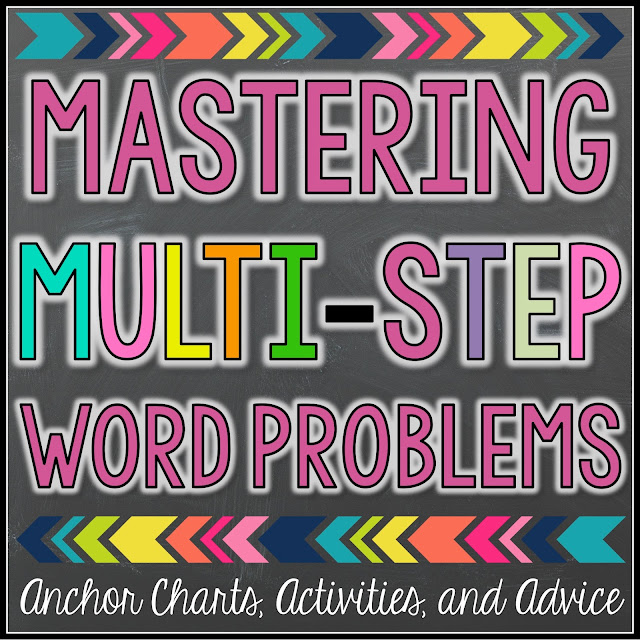 Mastering Multi-Step Word Problems | Teaching With a Mountain View | Bloglovin’