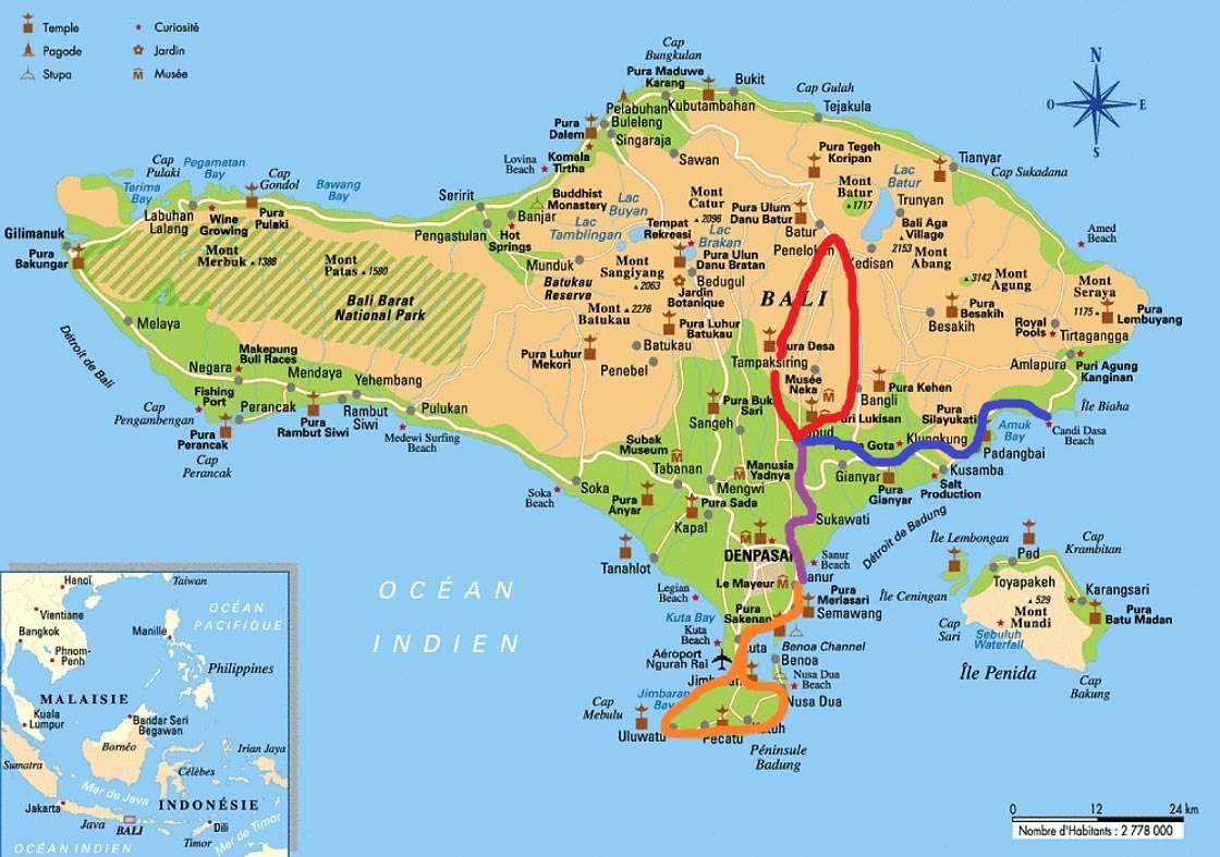 Australia Tour: Tegallalang - KlungKung - Candidasa