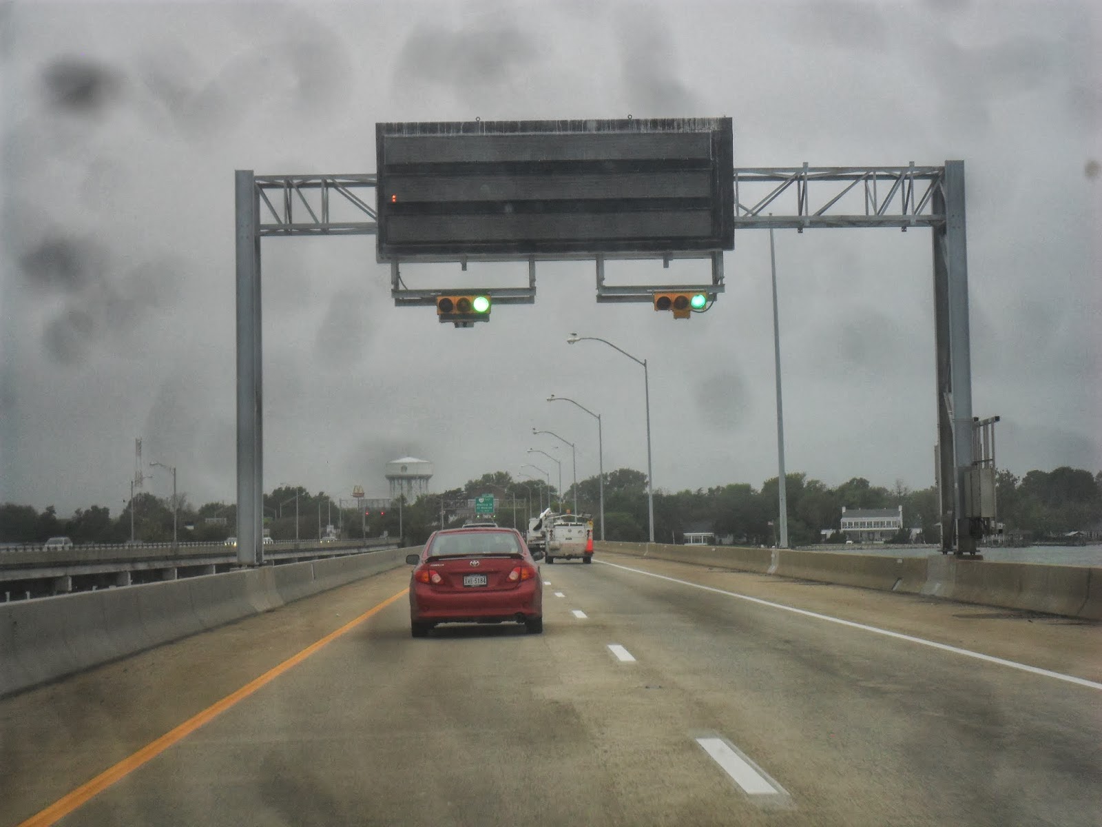 Luke's Signs: I-64 at the Hampton Roads Bridge-Tunnel (HRBT)