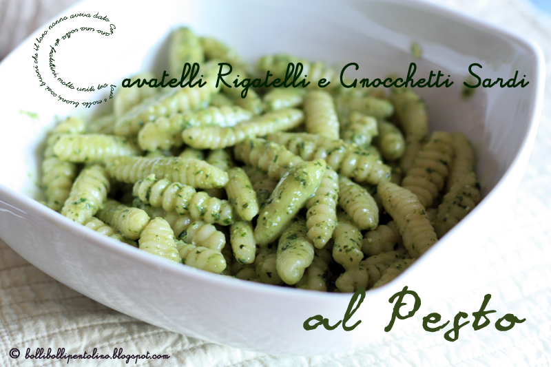 Bolli bolli pentolino: Cavatelli, Rigatelli e Gnocchetti Sardi di ...