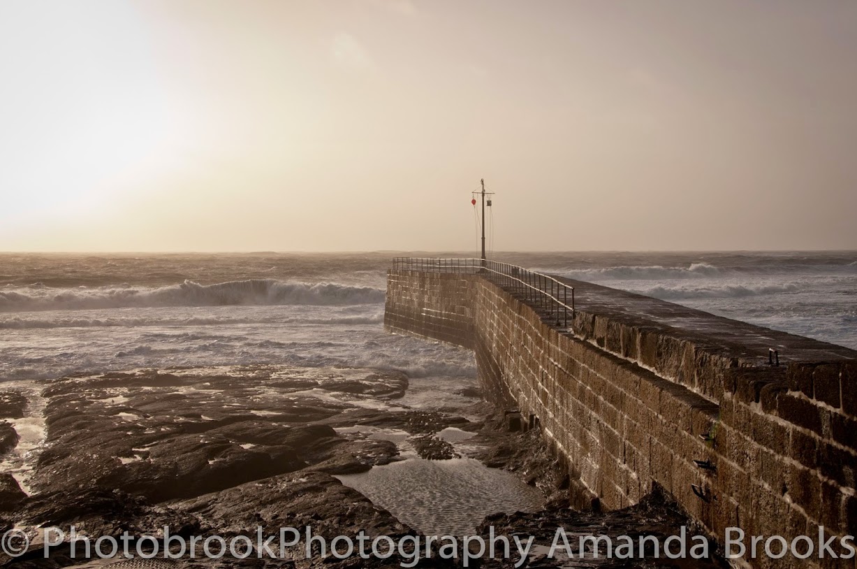 Photobrook Photography: Porthleven during Hercules storm