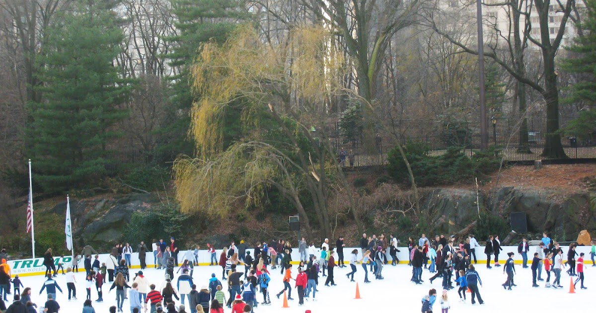 Big Apple Secrets: Skating in Central Park. Wollman Rink and Donald Trump.