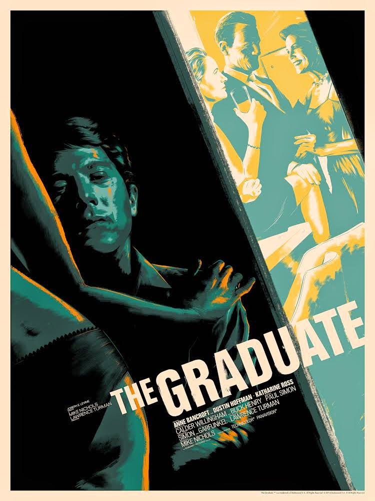 INSIDE THE ROCK POSTER FRAME BLOG: The Graduate Movie Poster by Matt ...