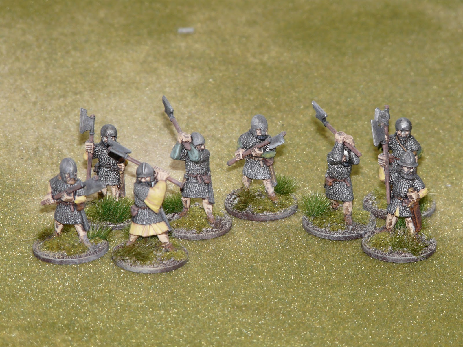 Dust, Tears & Dice: 28mm Irish Gallowglass - SAGA Warband.