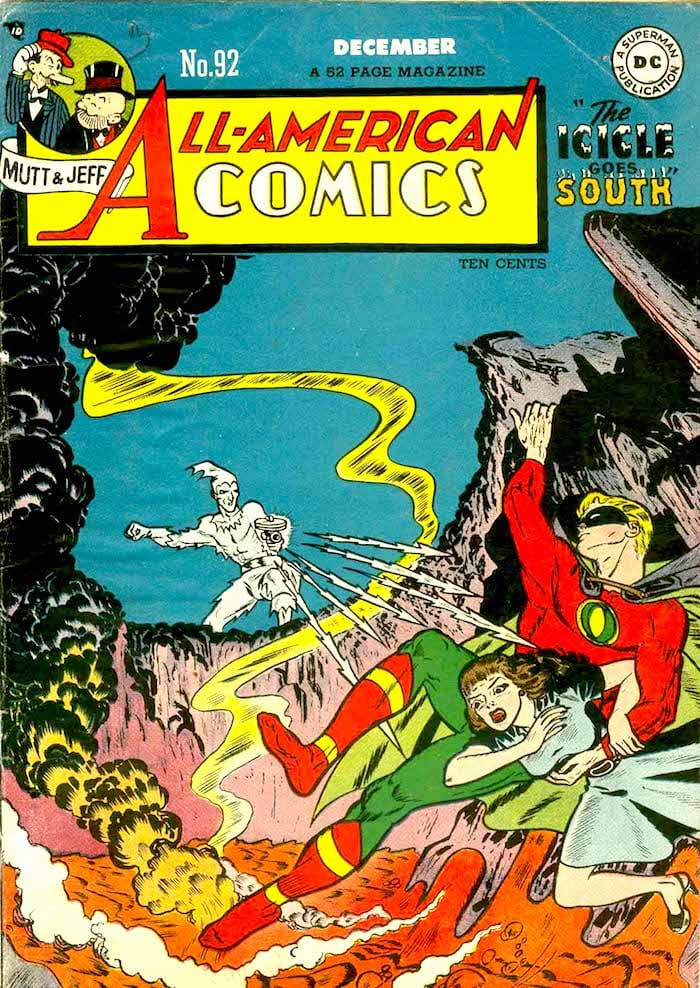 All-American Comics #92 - Alex Toth art & cover - Pencil Ink