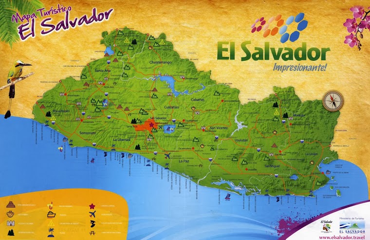 El Salvador, magnificas playas