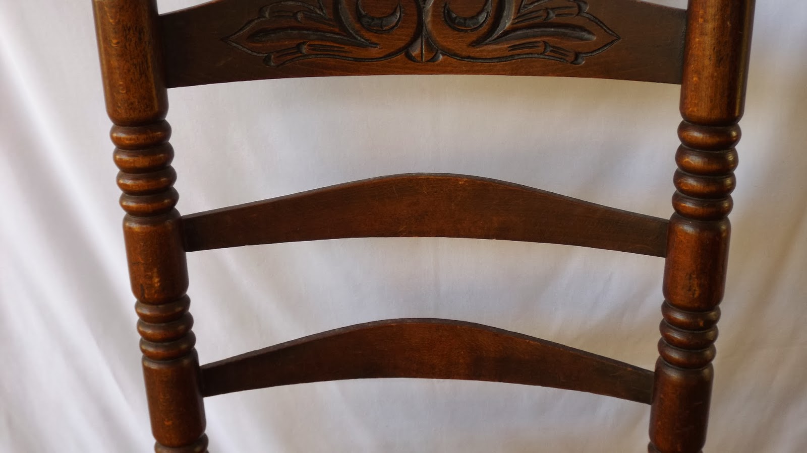 Still Stunning Vintage Resale: Two Shaker Style Ladder Back Chair