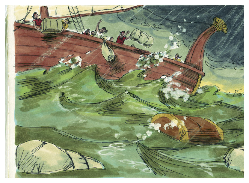 Gerald Whitely: Jonah 1:4,5