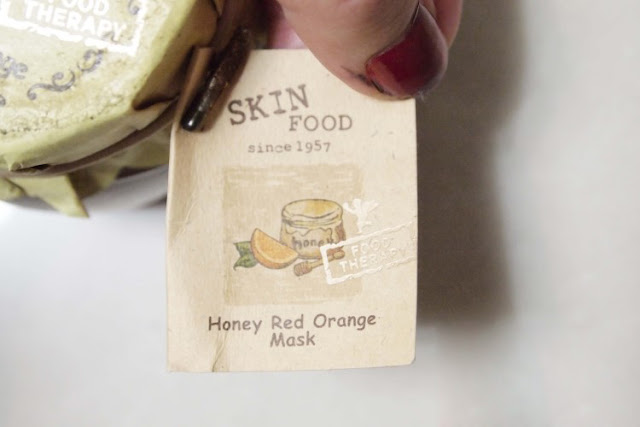Beauty Story: SKINFOOD Honey Red Orange Mask 100g Review