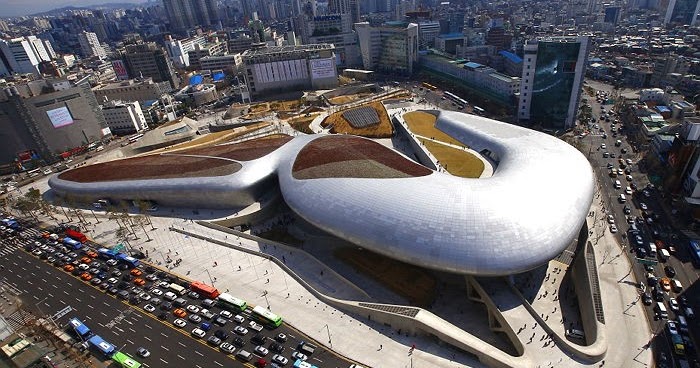 DDP (Dongdaemun Design Plaza), Seoul, Korea ~ Short-rent House in Korea