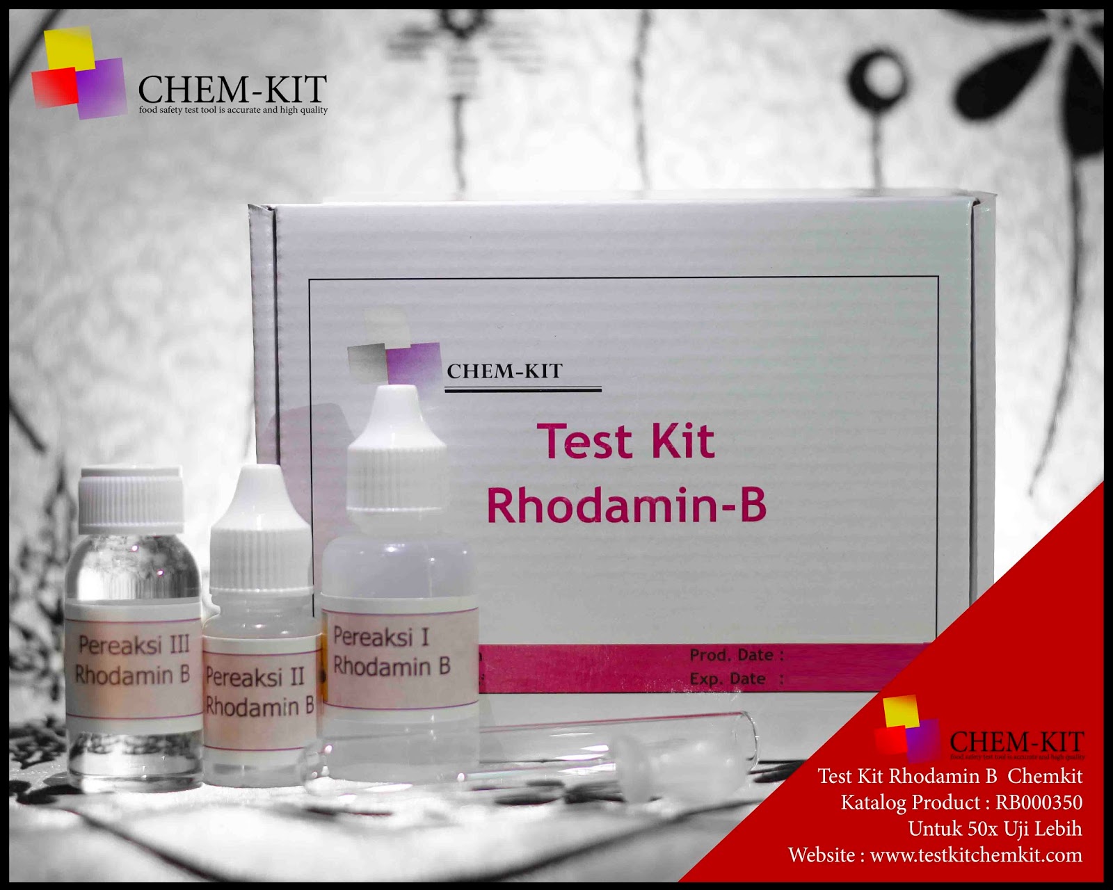 Test Kit Rhodamin-B Chemkit | Test Kit Chemkit