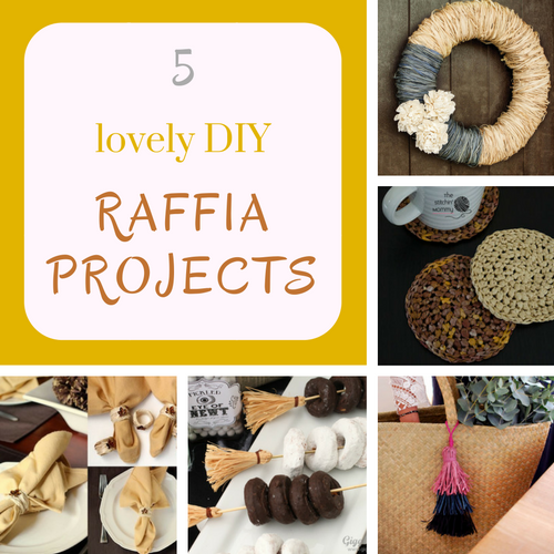 5 lovely DIY raffia projects |Keeping it Real