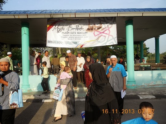 MASJID KUARTERS KLIA, NILAI: MAJLIS BERKHATAN BERAMAI RAMAI