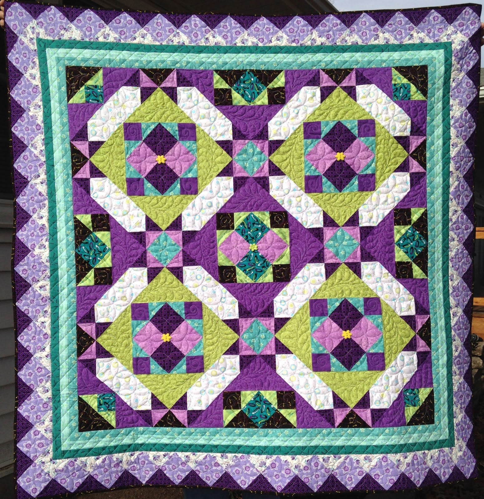 Morning Glory Designs: October Block of the Month
