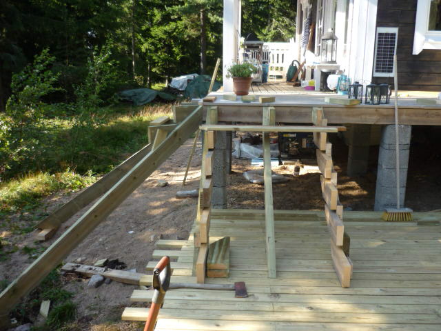 Saaressa ja kaupungissa: Rappusten tekoa, rappusten tekoa .......