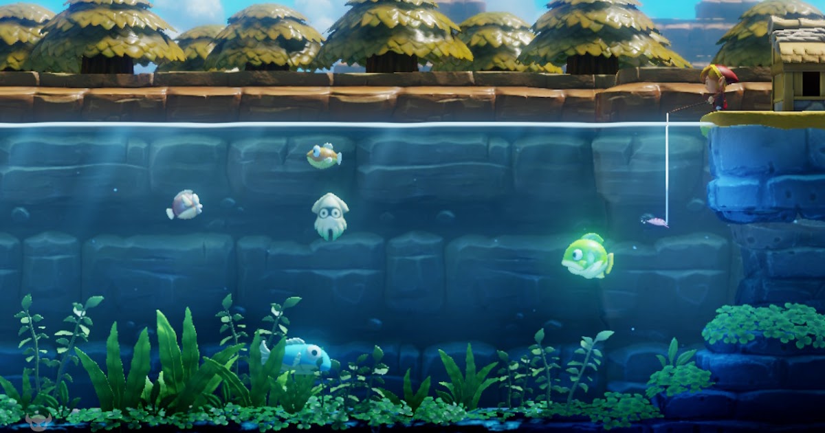 Hyrule Blog - The Zelda Blog: Link's Awakening Remake: Fishing Discoveries