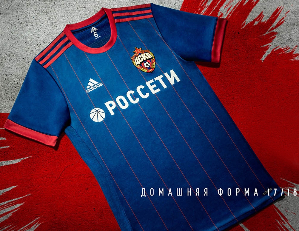 Adidas lança as novas camisas do CSKA Moscou - Show de Camisas