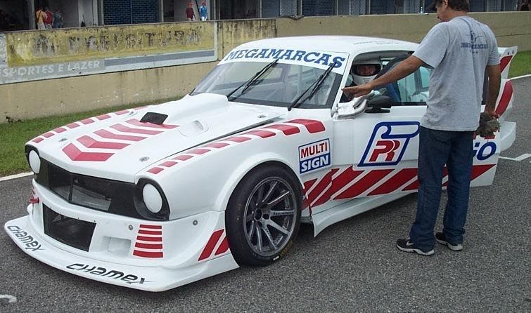 Ford Maverick Deep Purple 1975 302 V8: Maverick de Competição