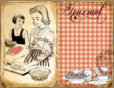 Create with TLC: Vintage/Retro Remember When CookBook Style Printable...