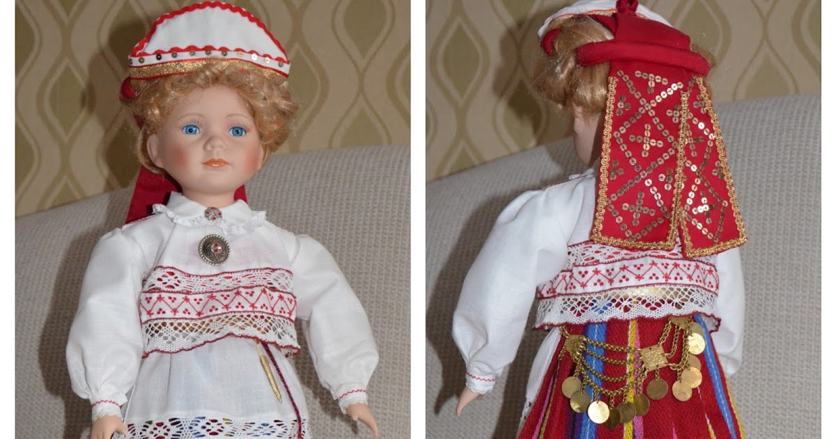 Irena Käsitöö: Rahvariietes nukud / Folk costume dolls